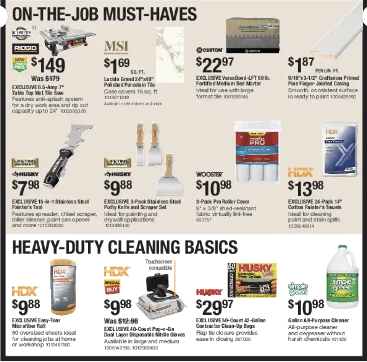 Here's the official 2025 Home Depot Black Friday ad