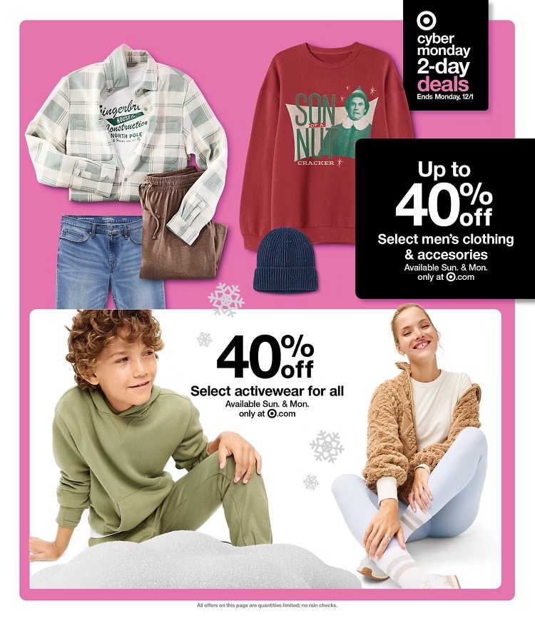 Official 50-page Target Cyber Monday ad arrives: Preview hundreds of ...