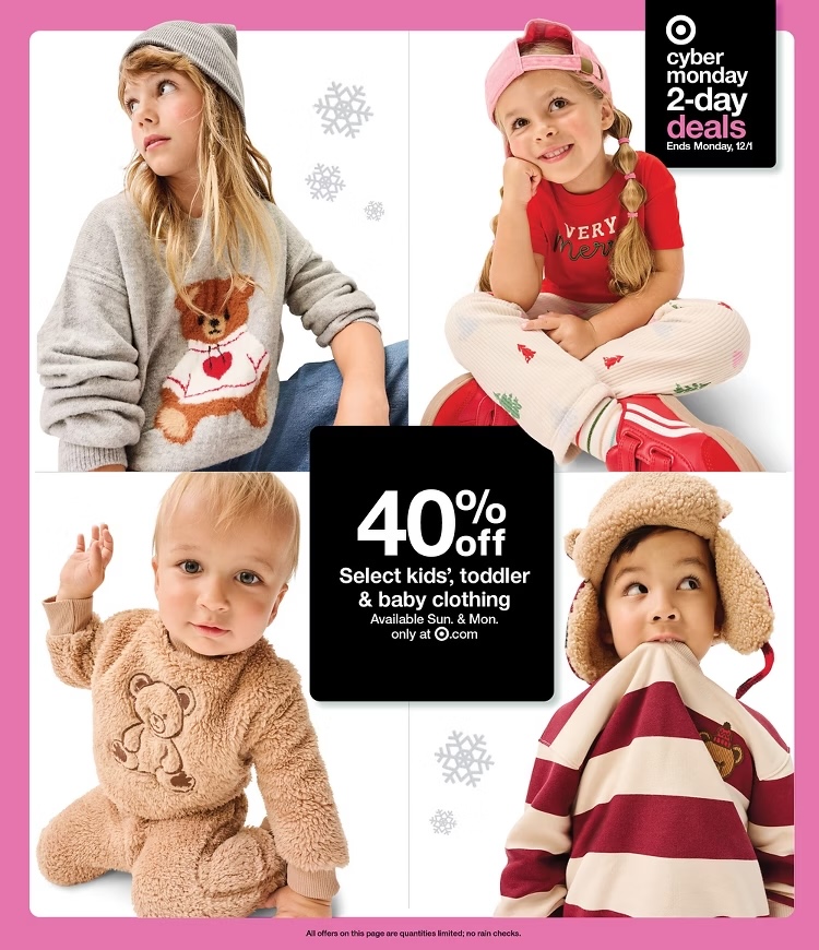 Official 50-page Target Cyber Monday ad arrives: Preview hundreds of ...