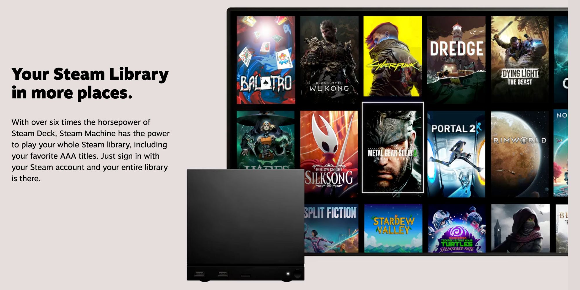 Valve is going big on hardware with all-new Steam Machine, Frames VR ...