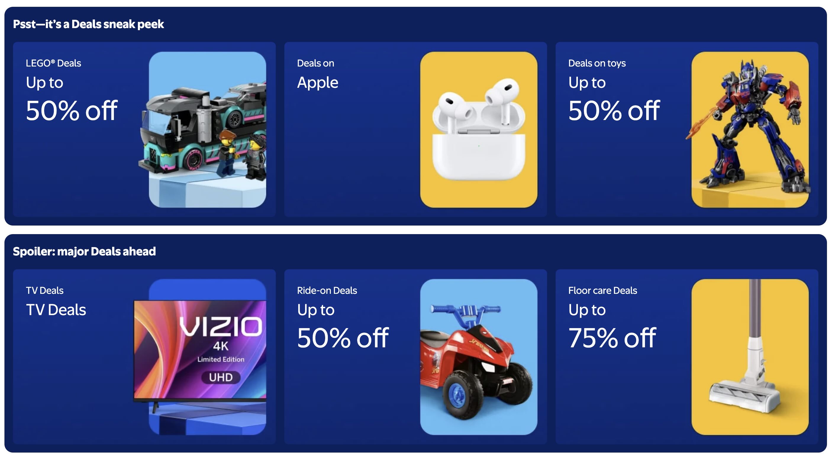 Walmart 2025 Black Friday sale goes live tonight