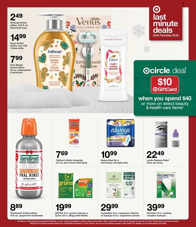 NOW LIVE – Target releases 50-page Holiday Countdown sale ad: Check out ...