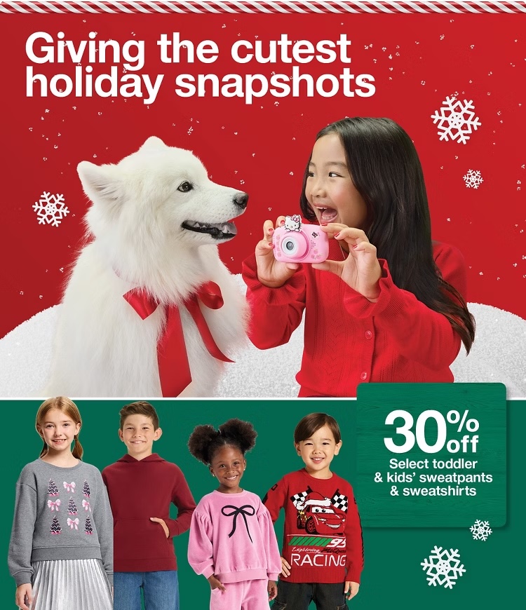 Official 60-page Target Week 2 Holiday Sale ad now live