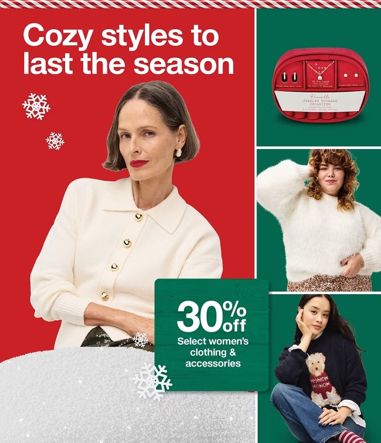 Official 60-page Target Week 2 Holiday Sale ad now live