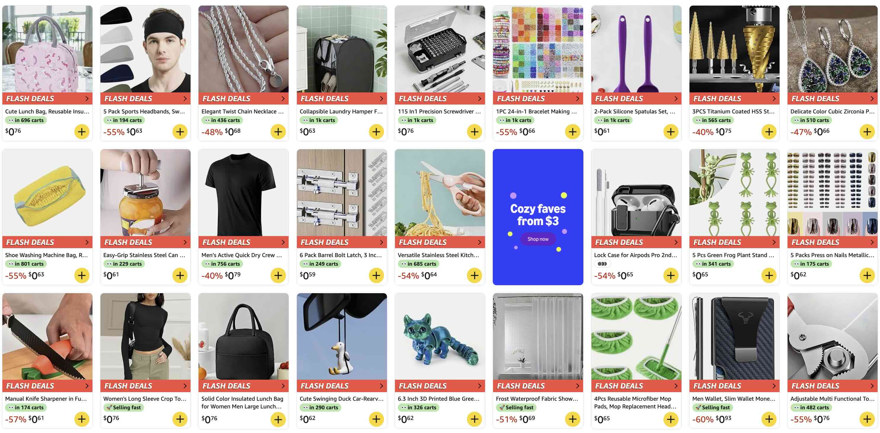 Amazon Haul flash sale – $1 or less on thousands of items: Tech ...