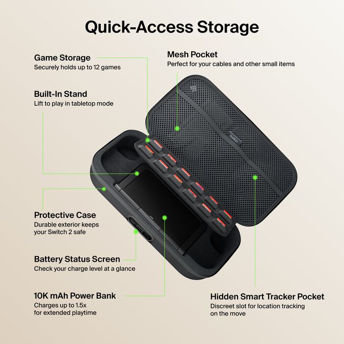 CES 2026: Belkin debuts display-equipped Switch 2 charging case