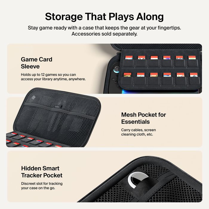 CES 2026: Belkin debuts display-equipped Switch 2 charging case