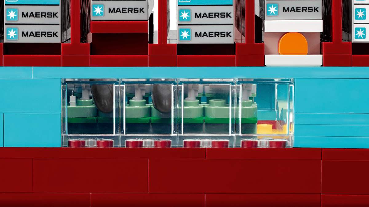 LEGO Maersk Dual-Fuel Container Vessel revealed!