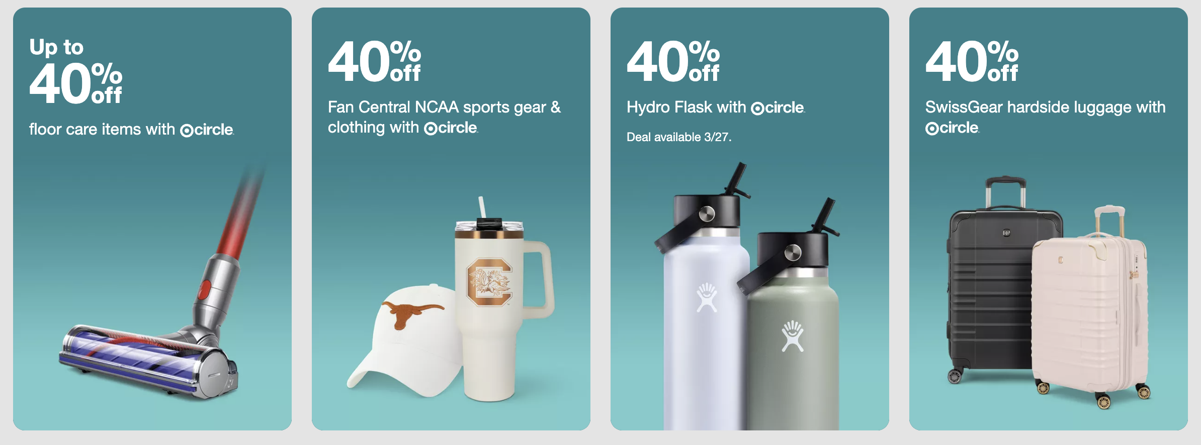 Target previews this week's upcoming spring Circle Deal Days event