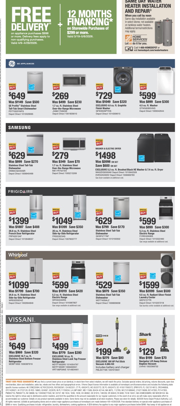 LIVE TODAY: Home Depot announces giant Spring Black Friday sale, here's ...