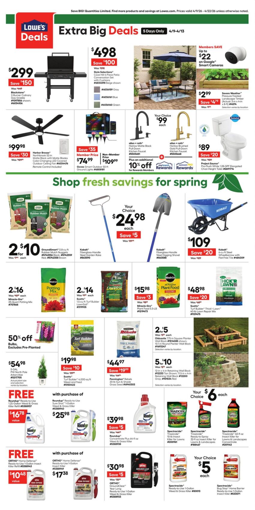 Lowe's announces giant Spring Black Friday sale to take on Home Depot ...