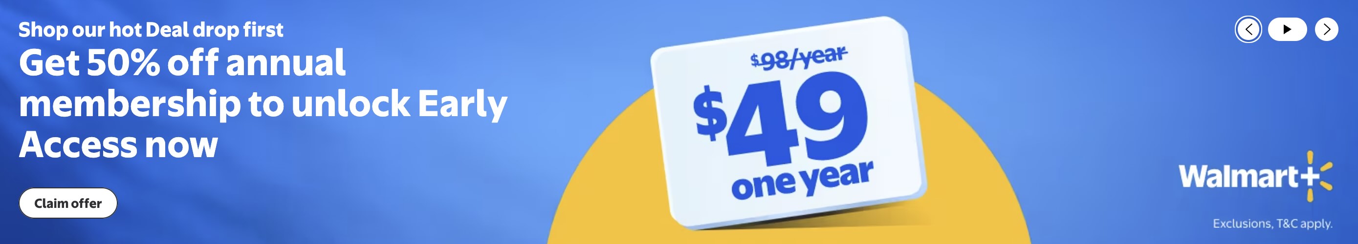 Official Walmart Deals Prime Day competitor sale now live